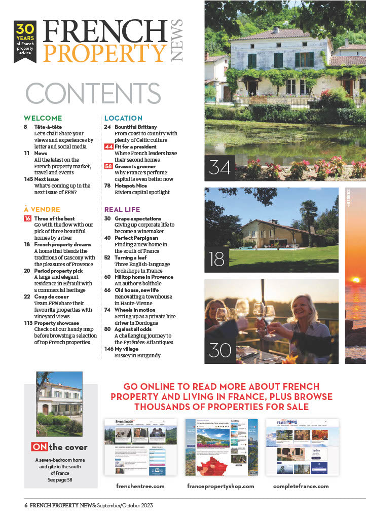 French Property News Issue 383 (September/October 2023) – France Media Shop