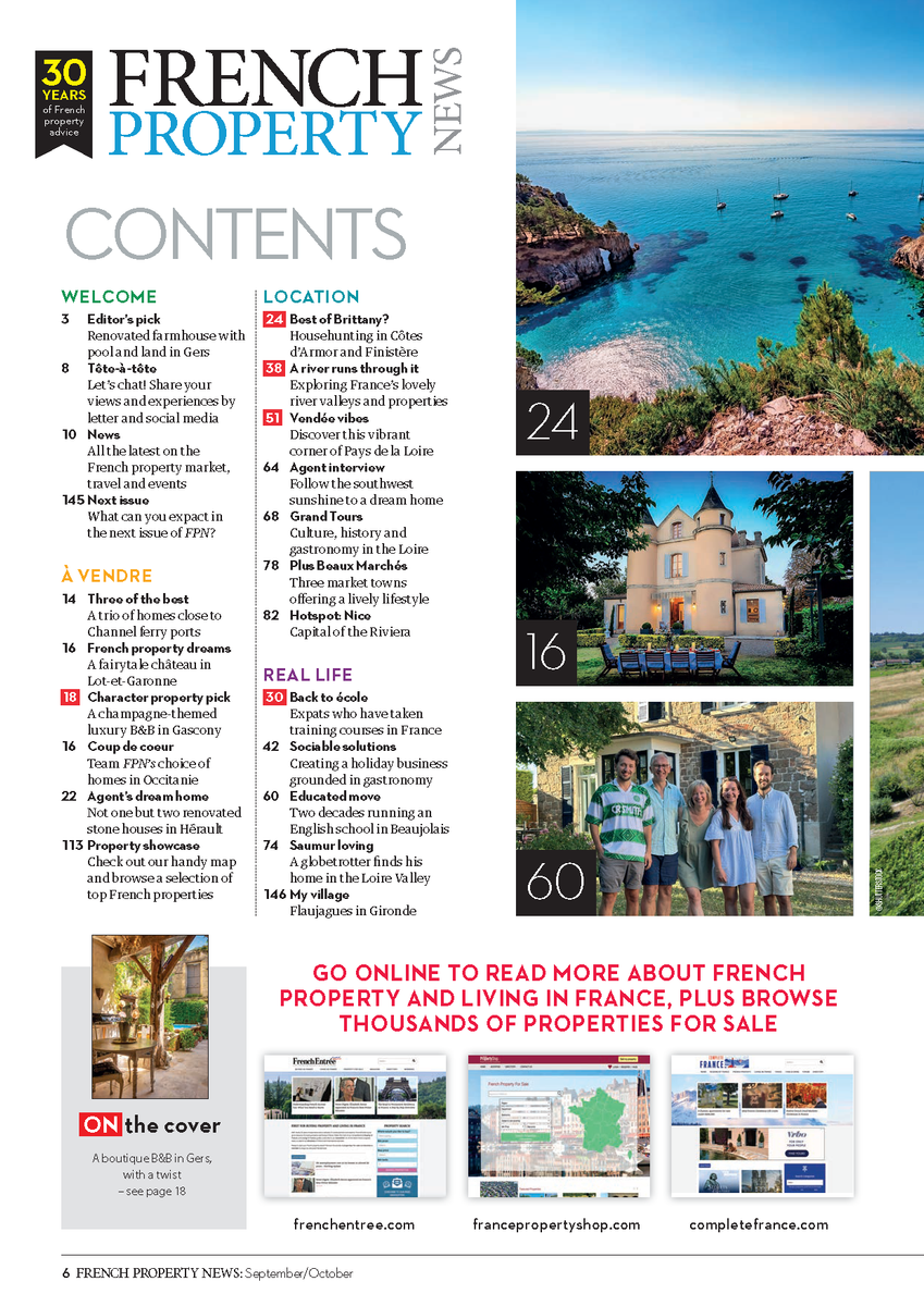 French Property News Issue 395 (September/October 2025) – France Media Shop