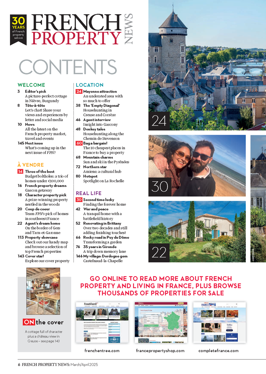 French Property News Issue 392 (March/April 2025) – France Media Shop