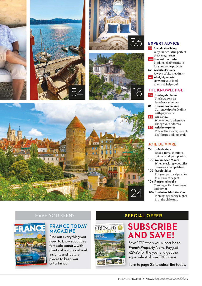 French Property News Issue 377 (September/October 2022) – France Media Shop